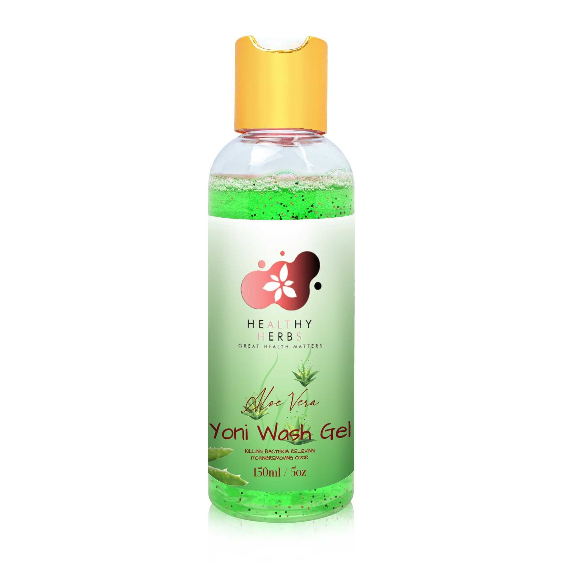 Healthy Herbs | Yoni Gel Wash, Feminine Care Aloe Vera - Walmart.com