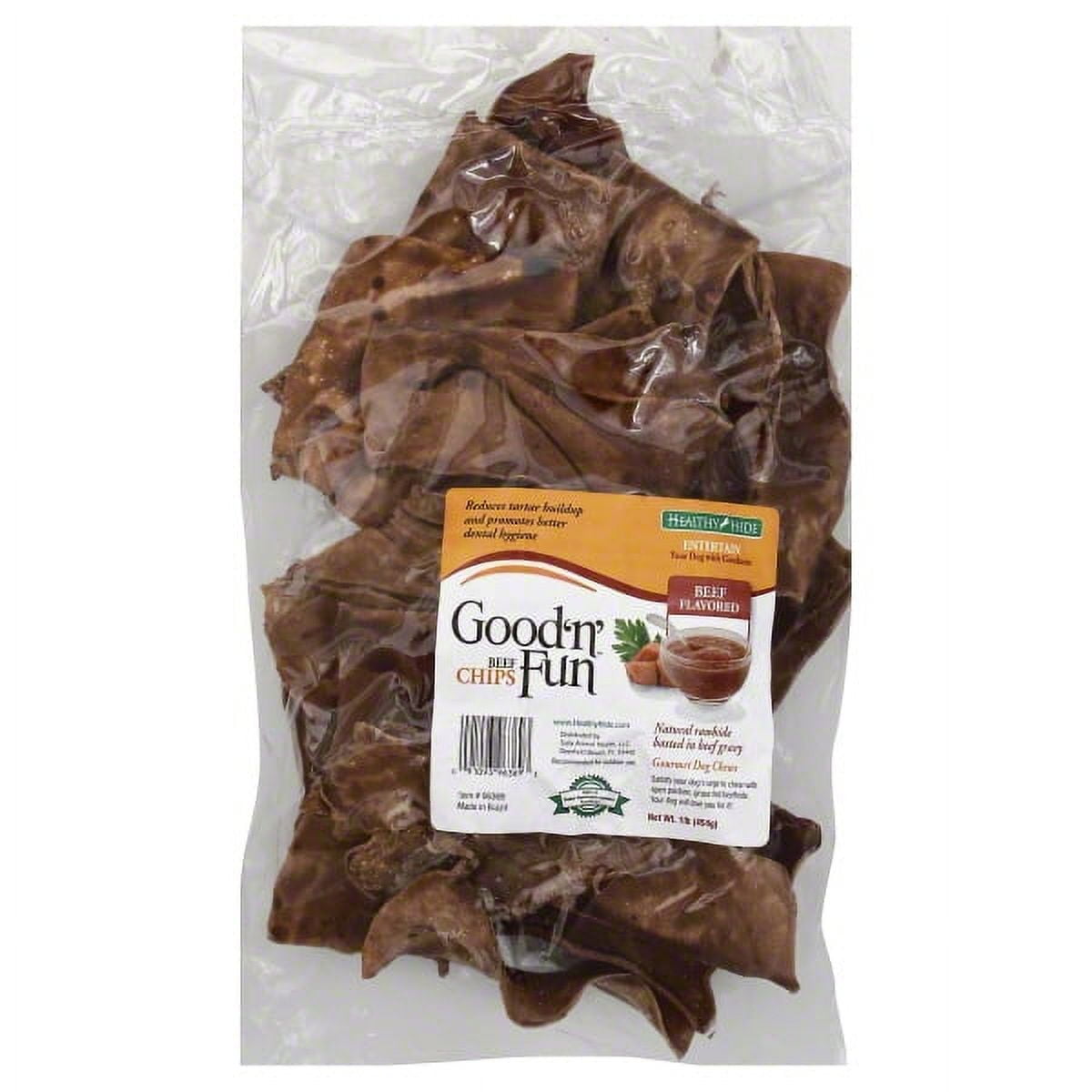 Healthy Hide Good 'n' Fun Basted Chew Chips Beef Flavor - Walmart.com
