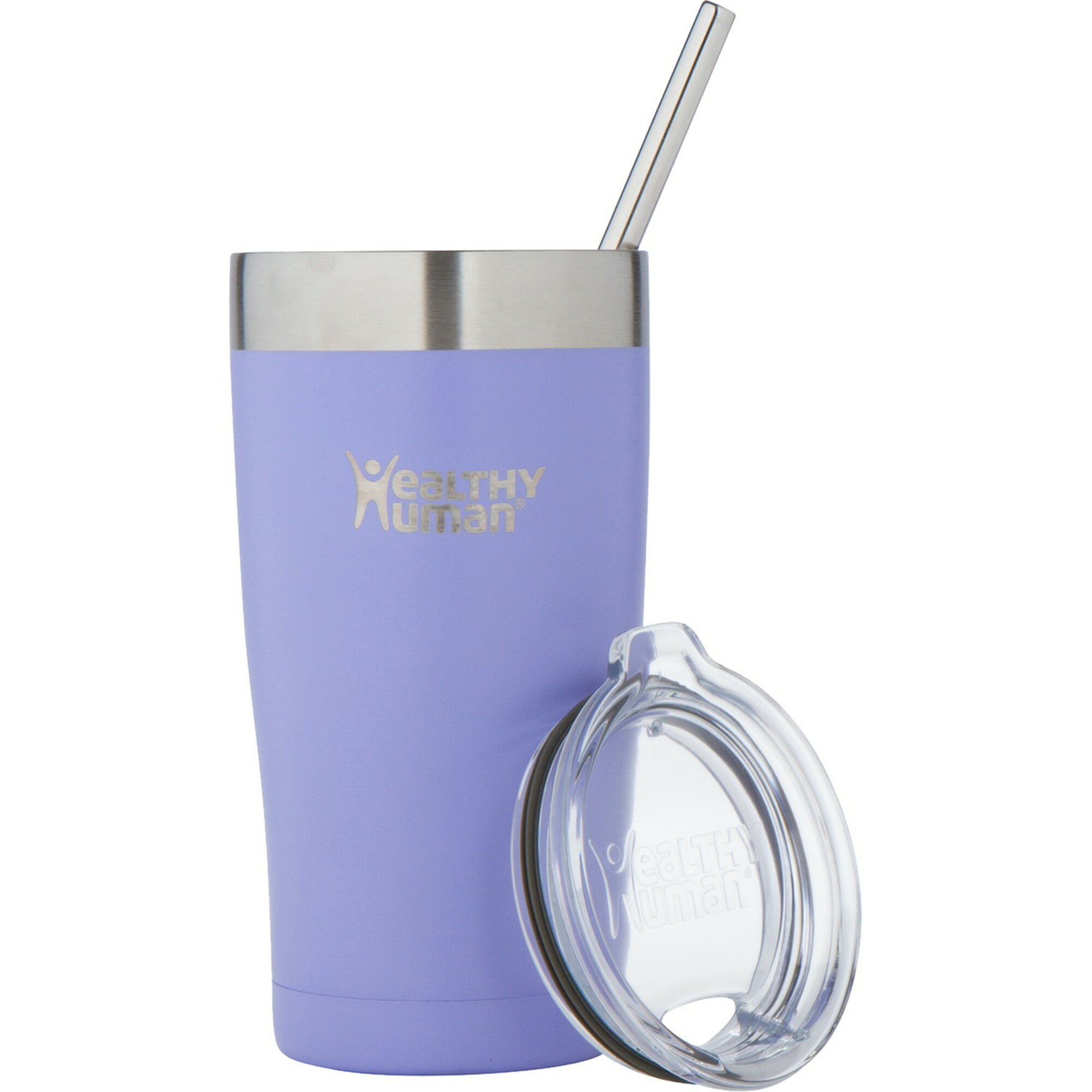 Healthy Human Stainless Steel Tumbler with Straw & Lid | Splash Proof ...