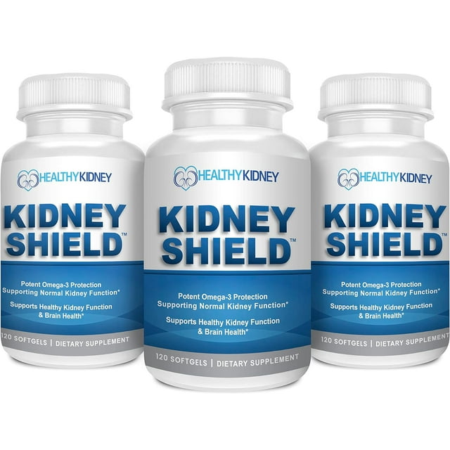 Healthy Kidney Kidney Shield: Kidney Detox Supplement plus Vitamins ...