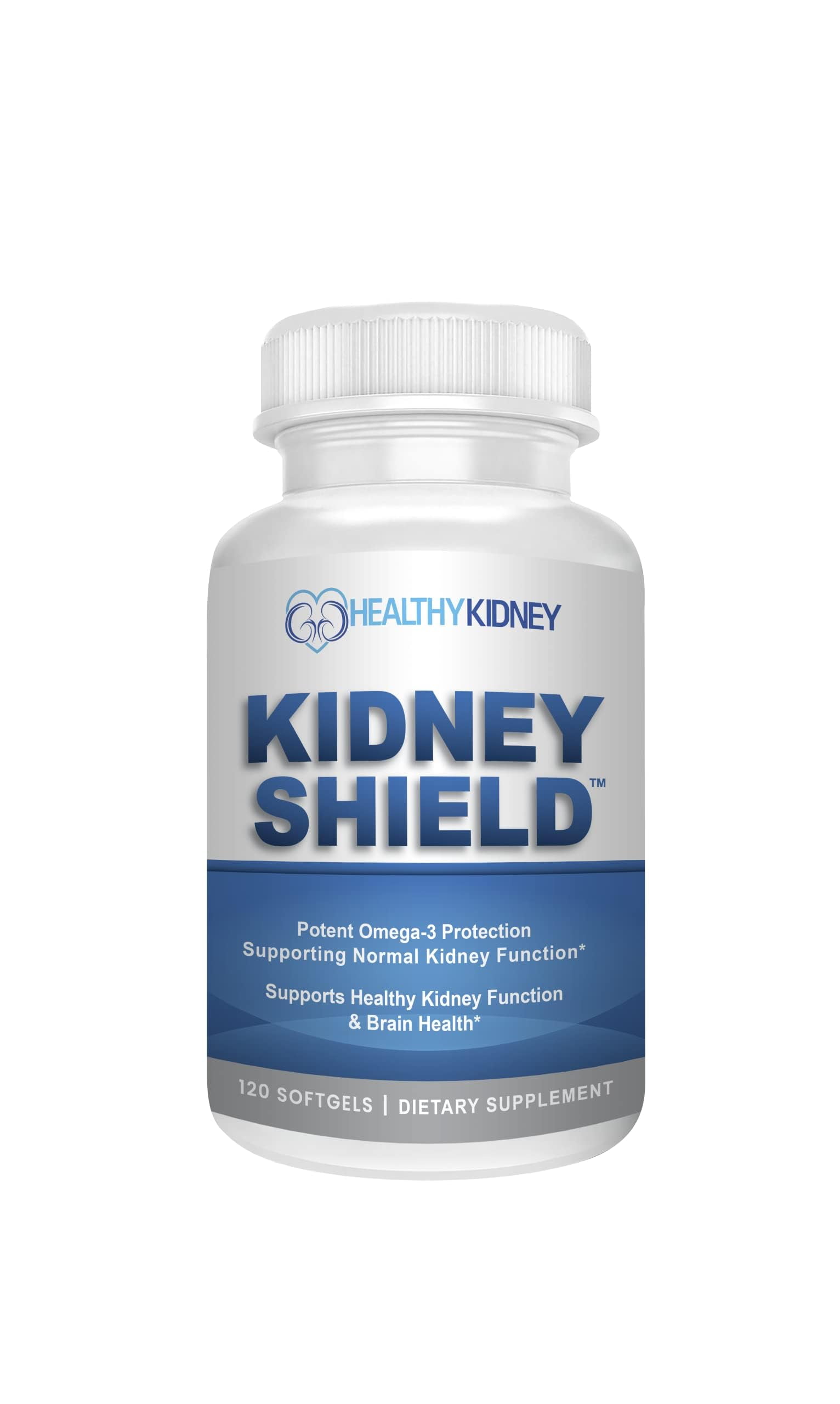 Kidney Restore Kidney Shield Omega-3 Supplement Supports Kidney Health ...