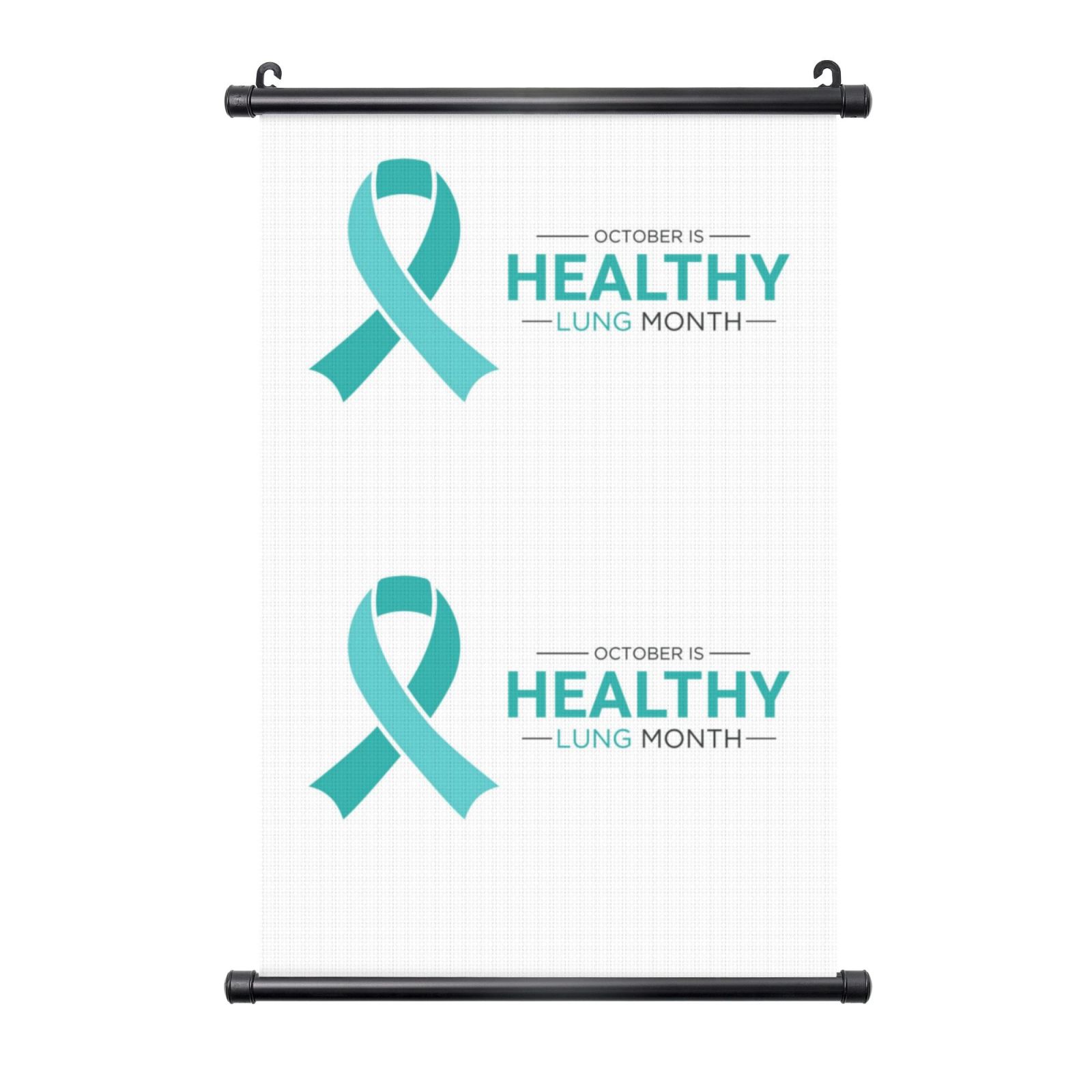 Healthy Lung Month Poster Wall Art Banner Backdrop Prints Posters Decor ...