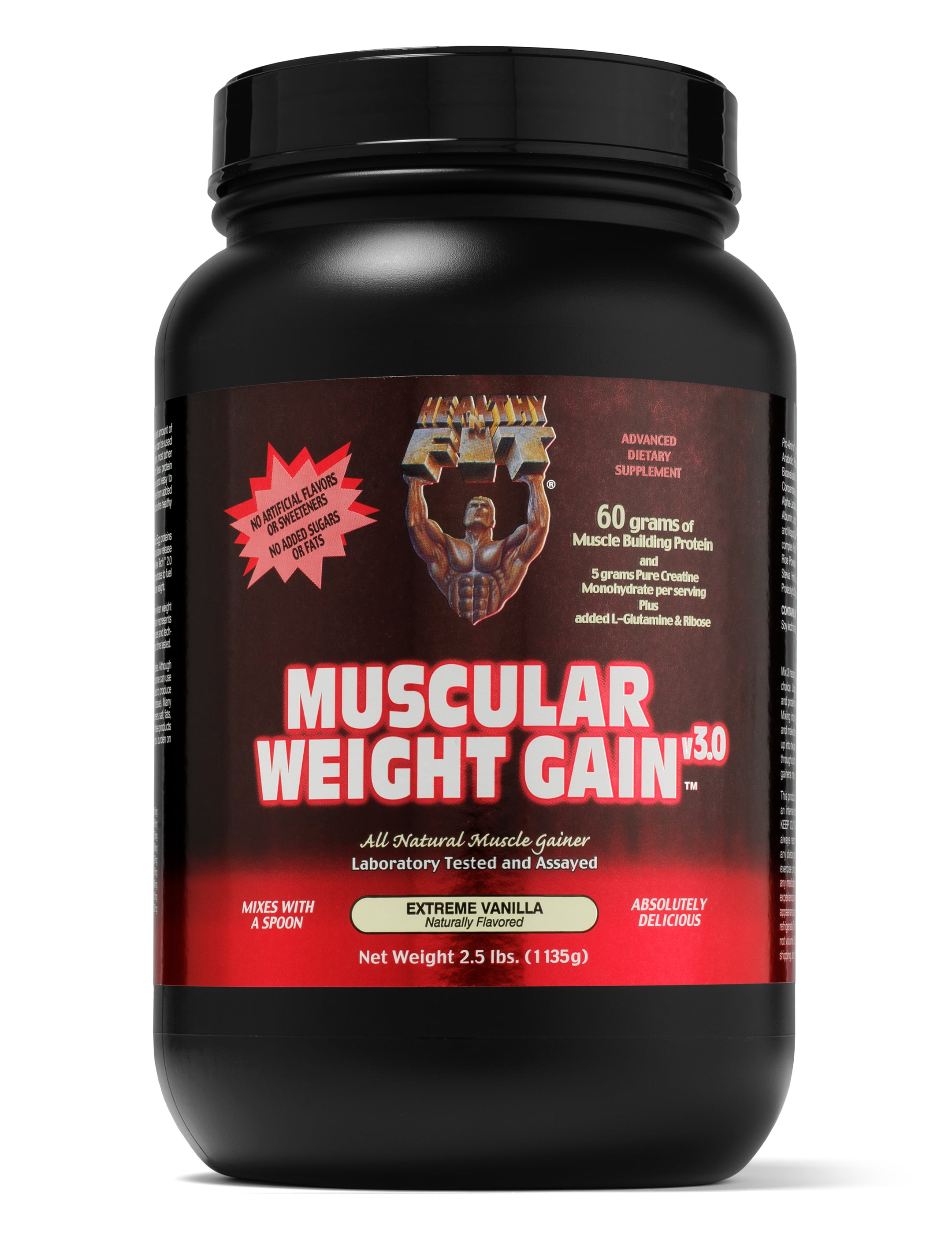 Healthy N Fit Muscular Weight Gain 2 - Vanilla - 2.5 Nepal | Ubuy