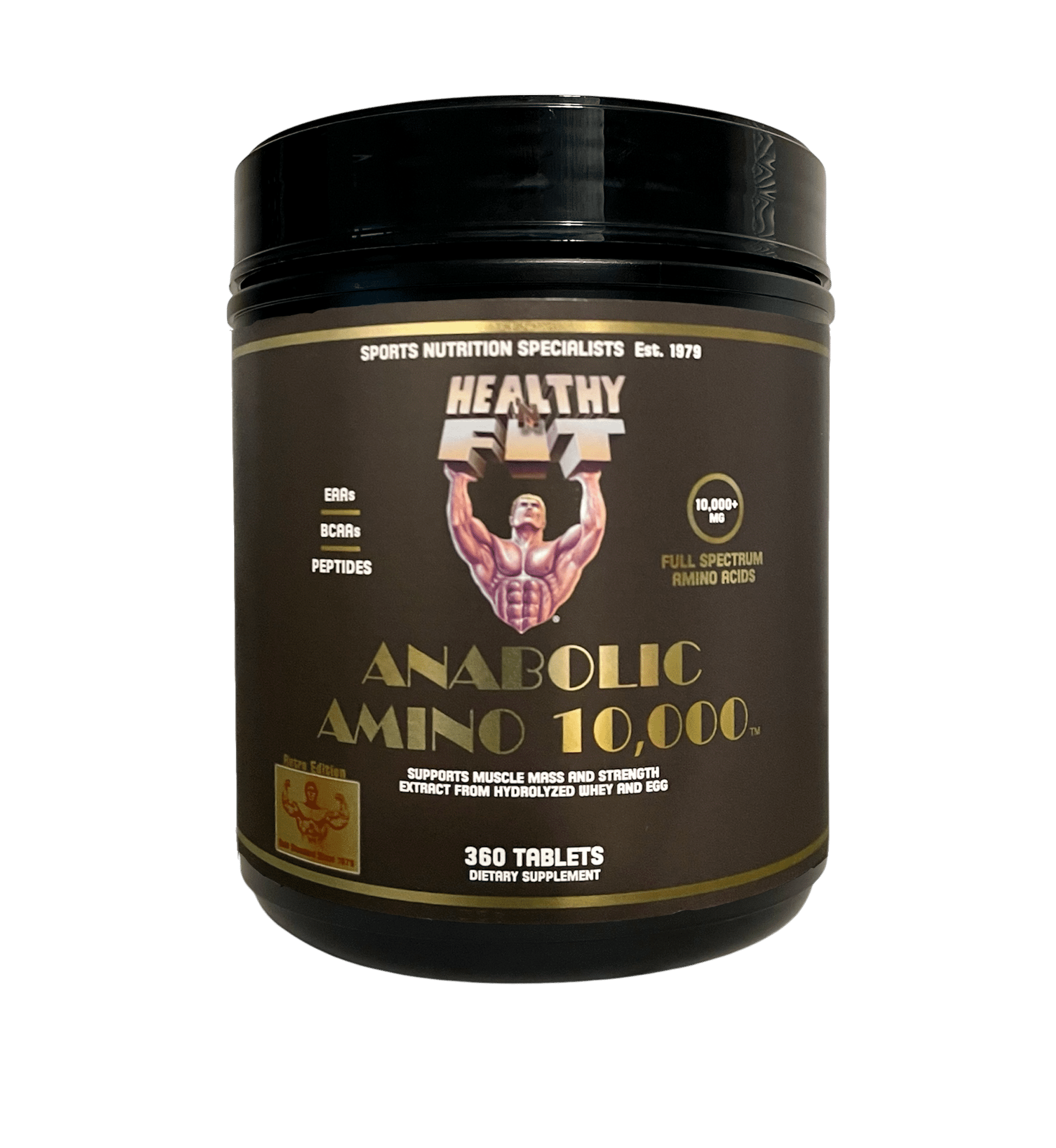 Healthy 'N Fit Nutritionals Amino 10000 Muscle Supplements - 360 ...
