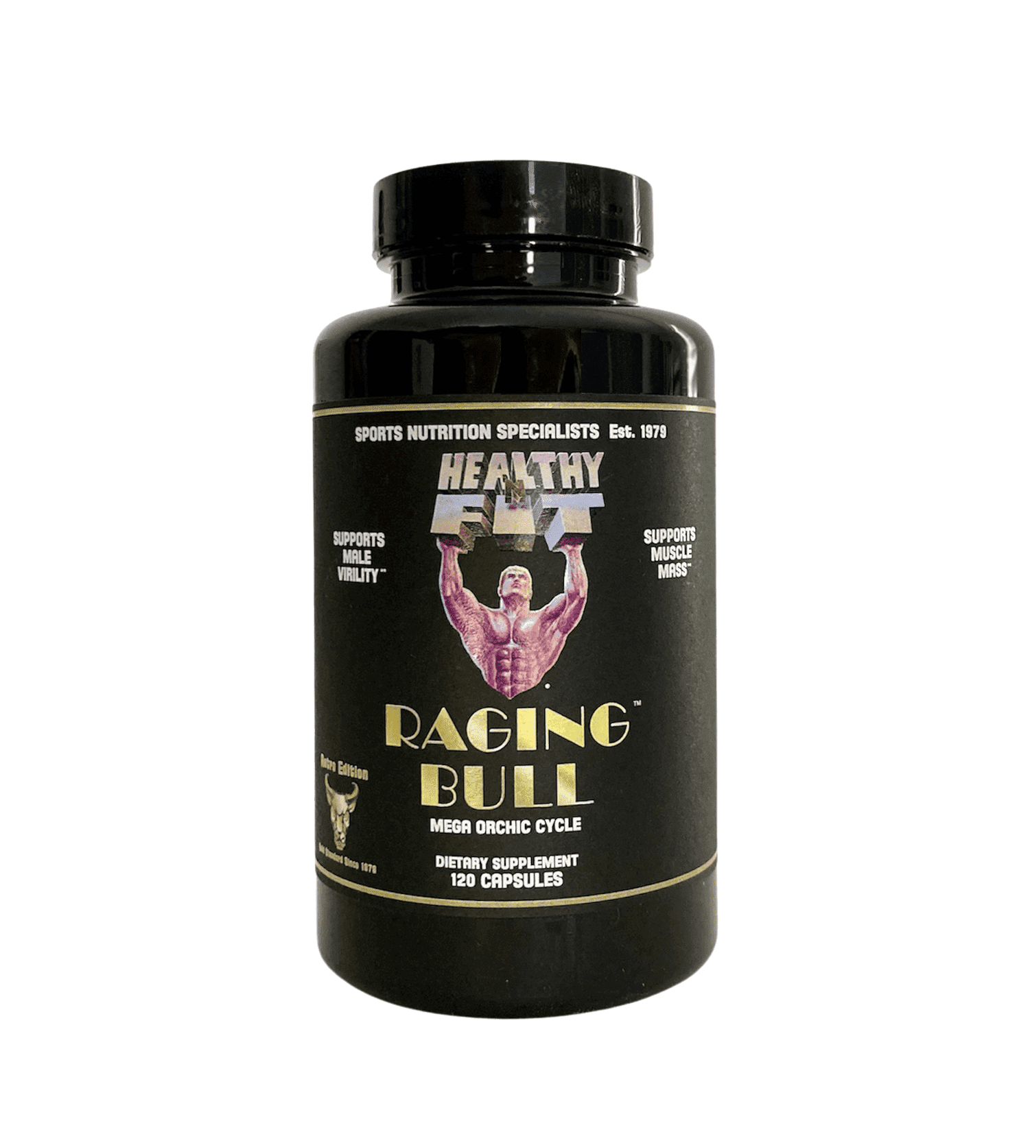 Healthy N Fit -Raging Bull Mega Orchic-120 Capsules (40 Day Supply ...