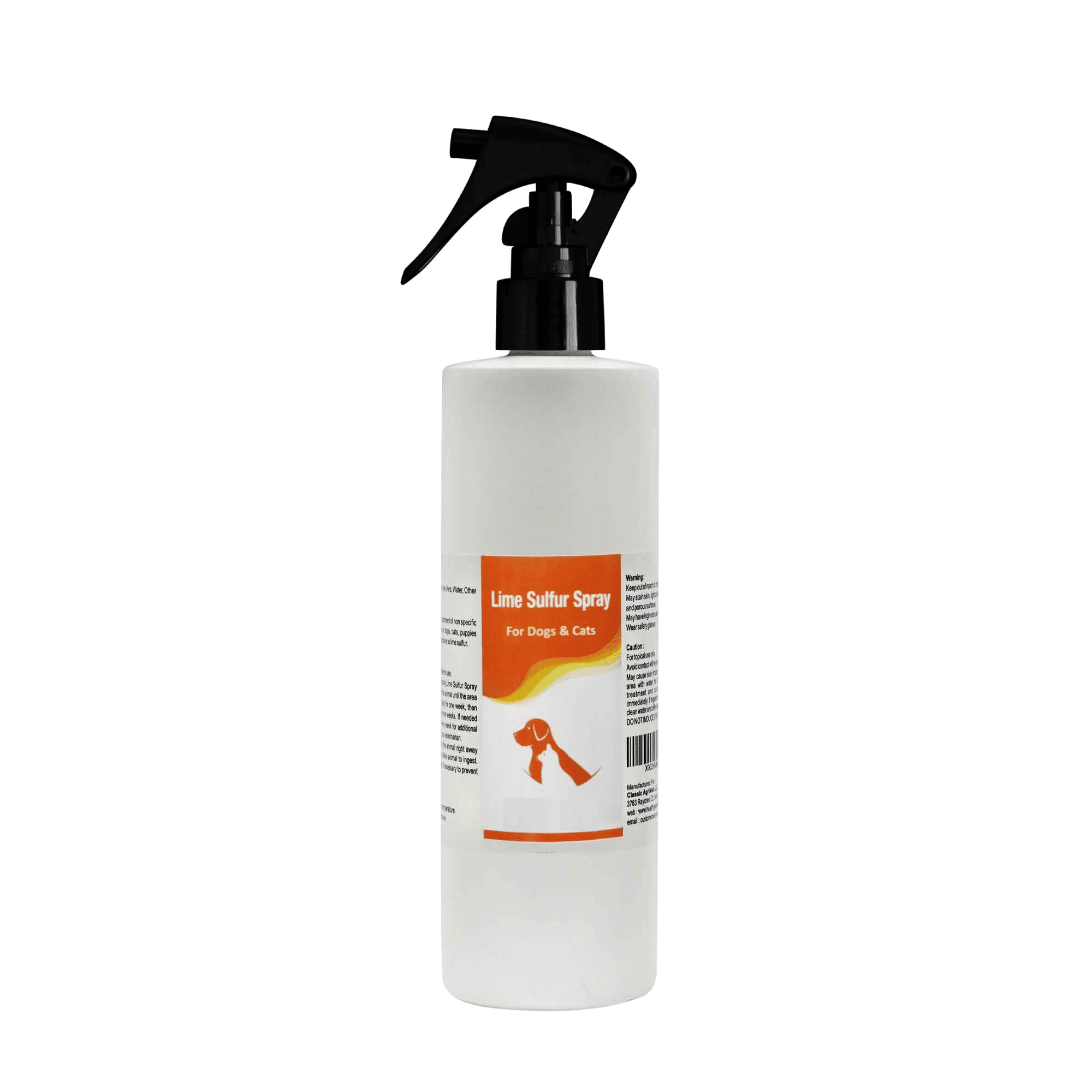 Healthy Paw Life Lime Sulfur Spray - Anti-Parasite, Ringworm Soother ...
