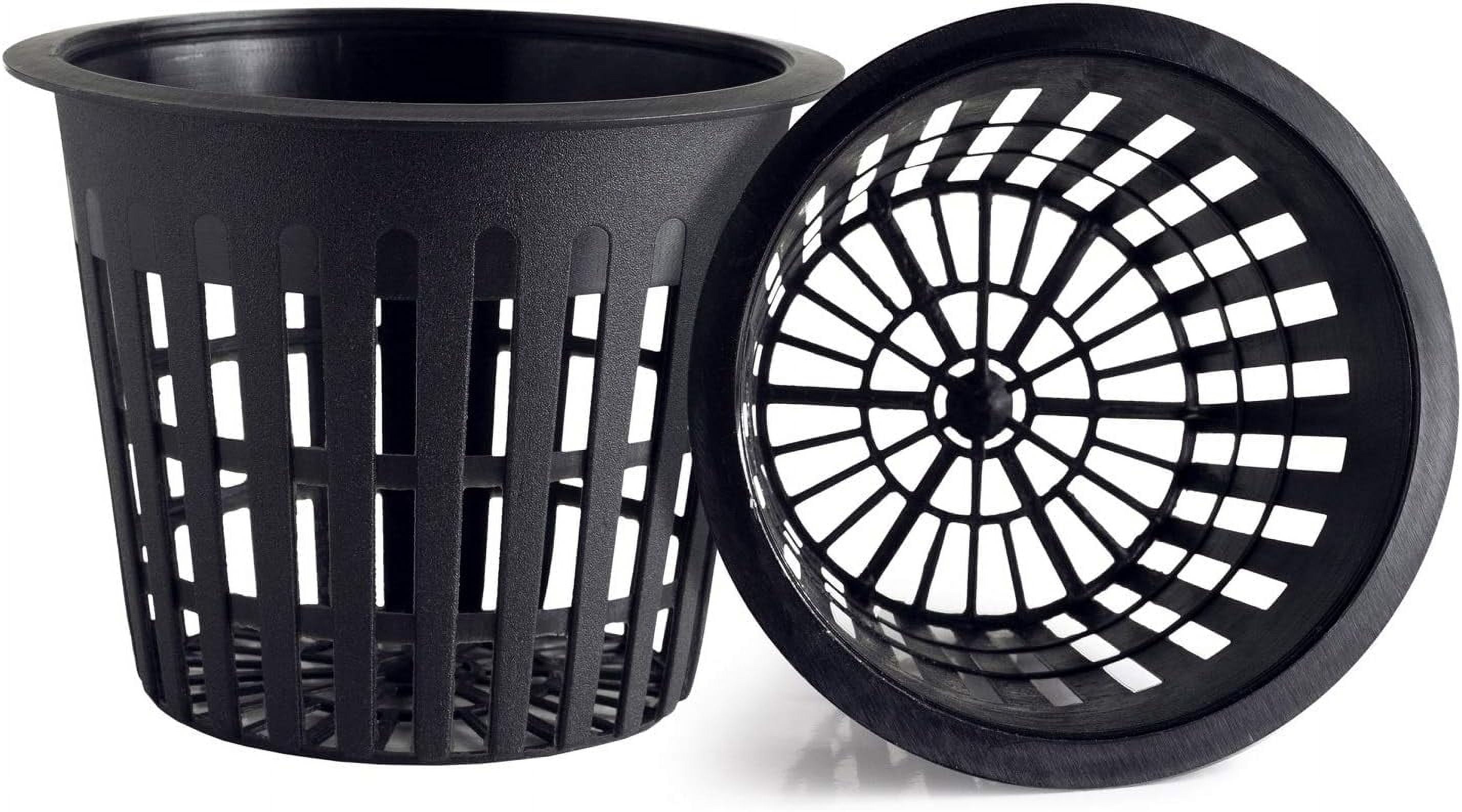 Healthy Roots Even Drainage Heavy Duty Net Pots, Water Save Durable ...