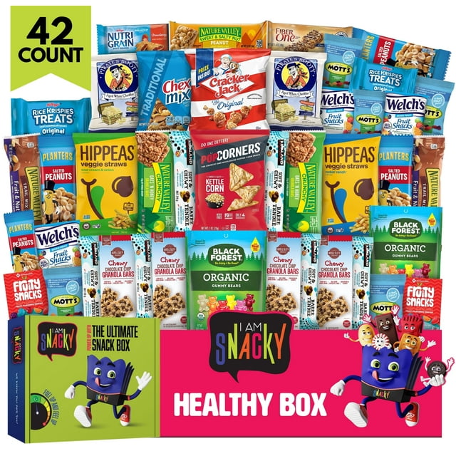 Healthy Snack Box: 42 Delicious Treats for Kids & Adults - I AM Snacky ...