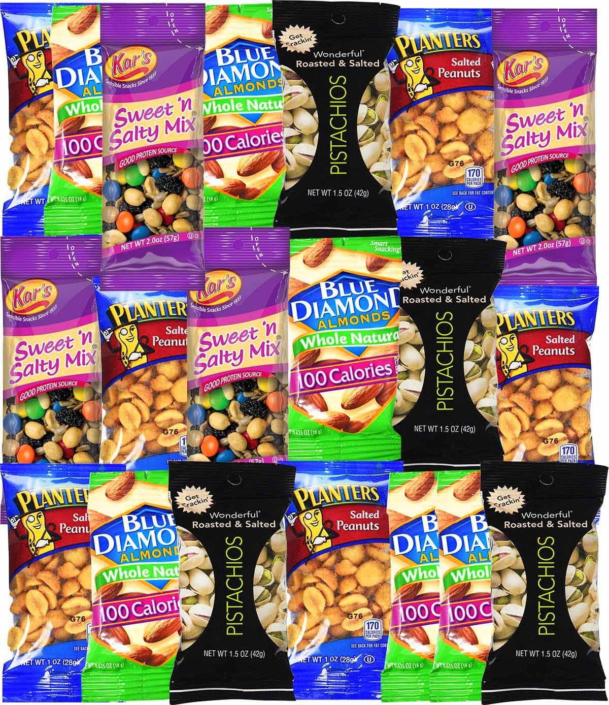 Healthy Snacks Care Package Snack Box Grab And Go Variety Pack (20 ...