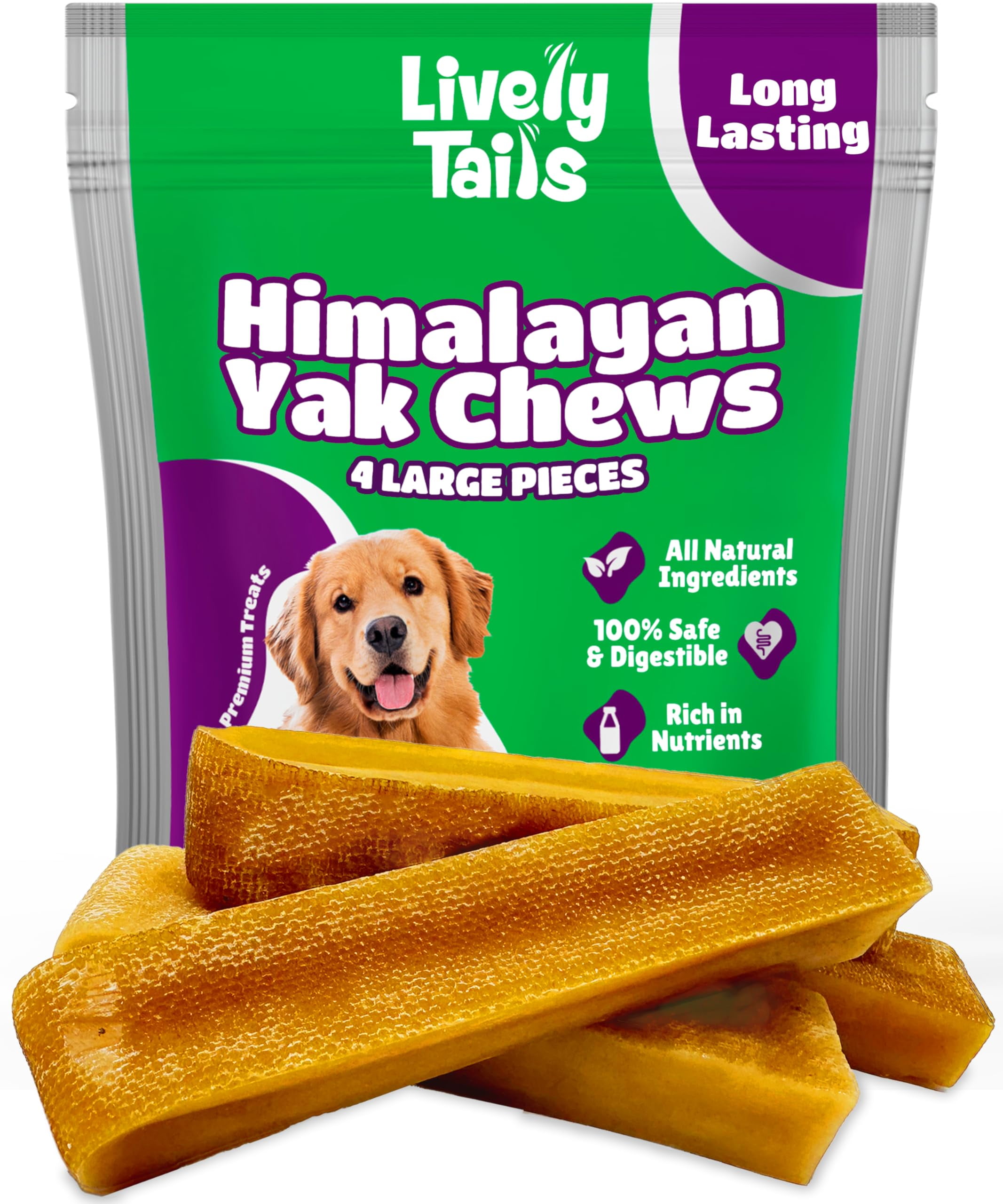 Healthy Yak Cheese Himalayan DPF11 Chew, All-Natural & High in Protein ...