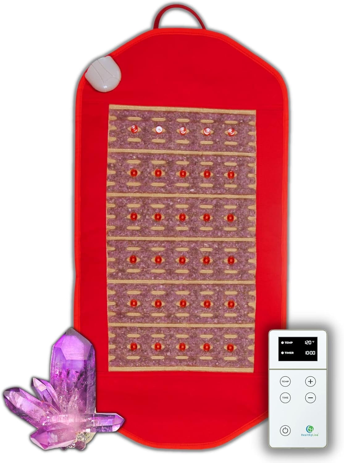 HealthyLine Amethyst Infrared Heating Pad 3618 - Photon PEMF Mat ...