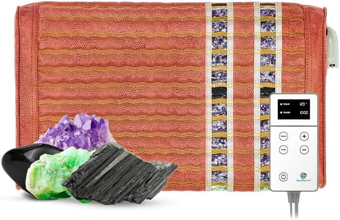 HealthyLine Far Infrared Heated Pillow - 18” x 10” x 4” Memory Foam ...