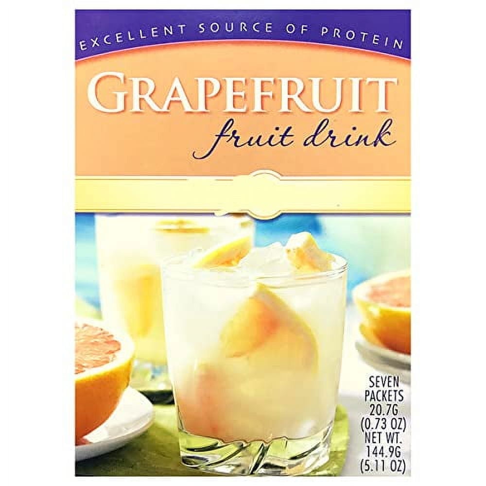 HealthyWise High Protein Grapefruit Fruit Drink, 7 Servings, Low Calorie - Walmart.com
