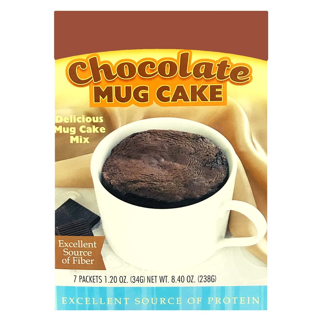 HealthyWise, High Protein Mug Cake, 7 Servings, Low Calorie - Walmart.com