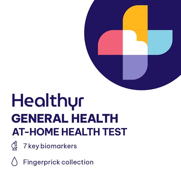 Healthyr 8 Panel General Health At-Home Test with Lab Fee Included ...