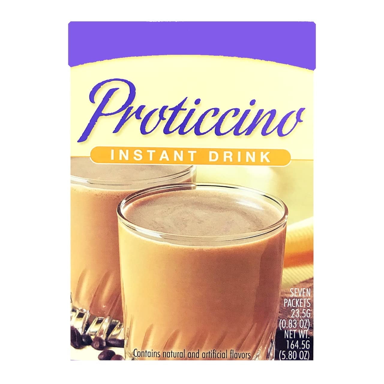 HealthyWise High Protein Proticcino Instant Drink Mix, 15g Protein, 7 ...