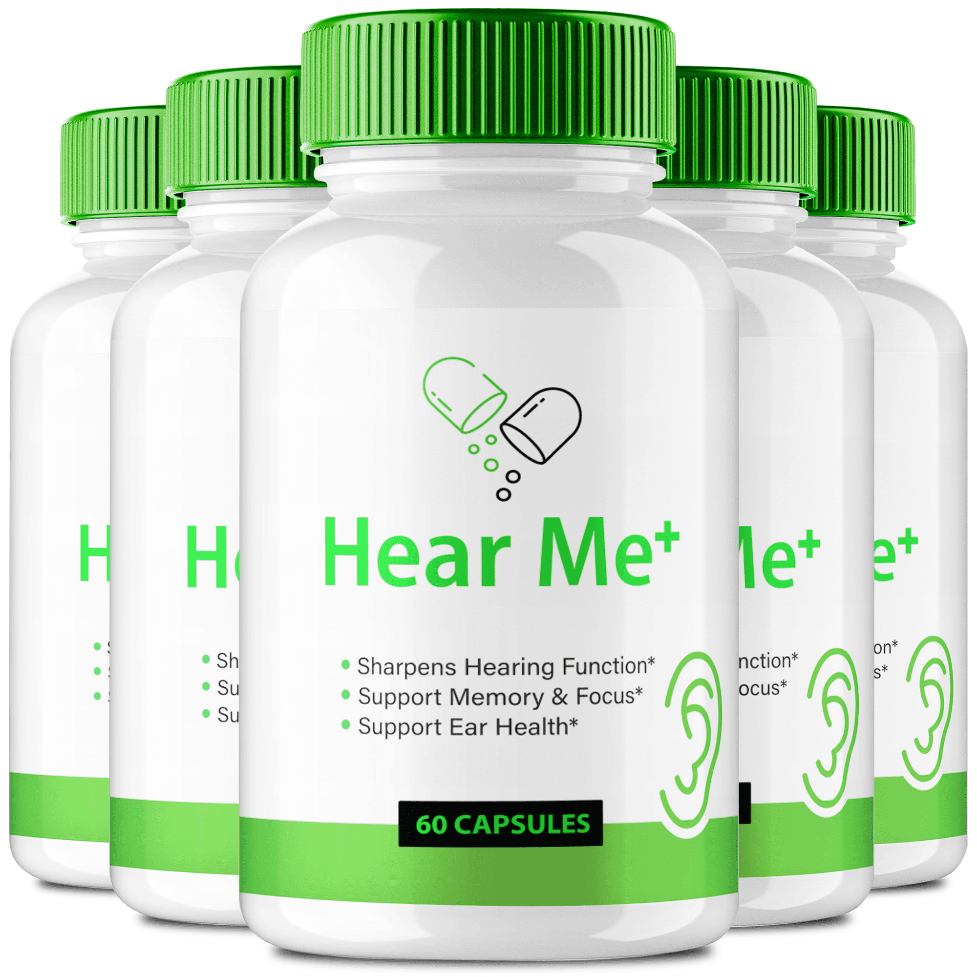 Hear Me + Capsules, HearMe+ Supplement Ear Capsules, Hear Me Plus ...