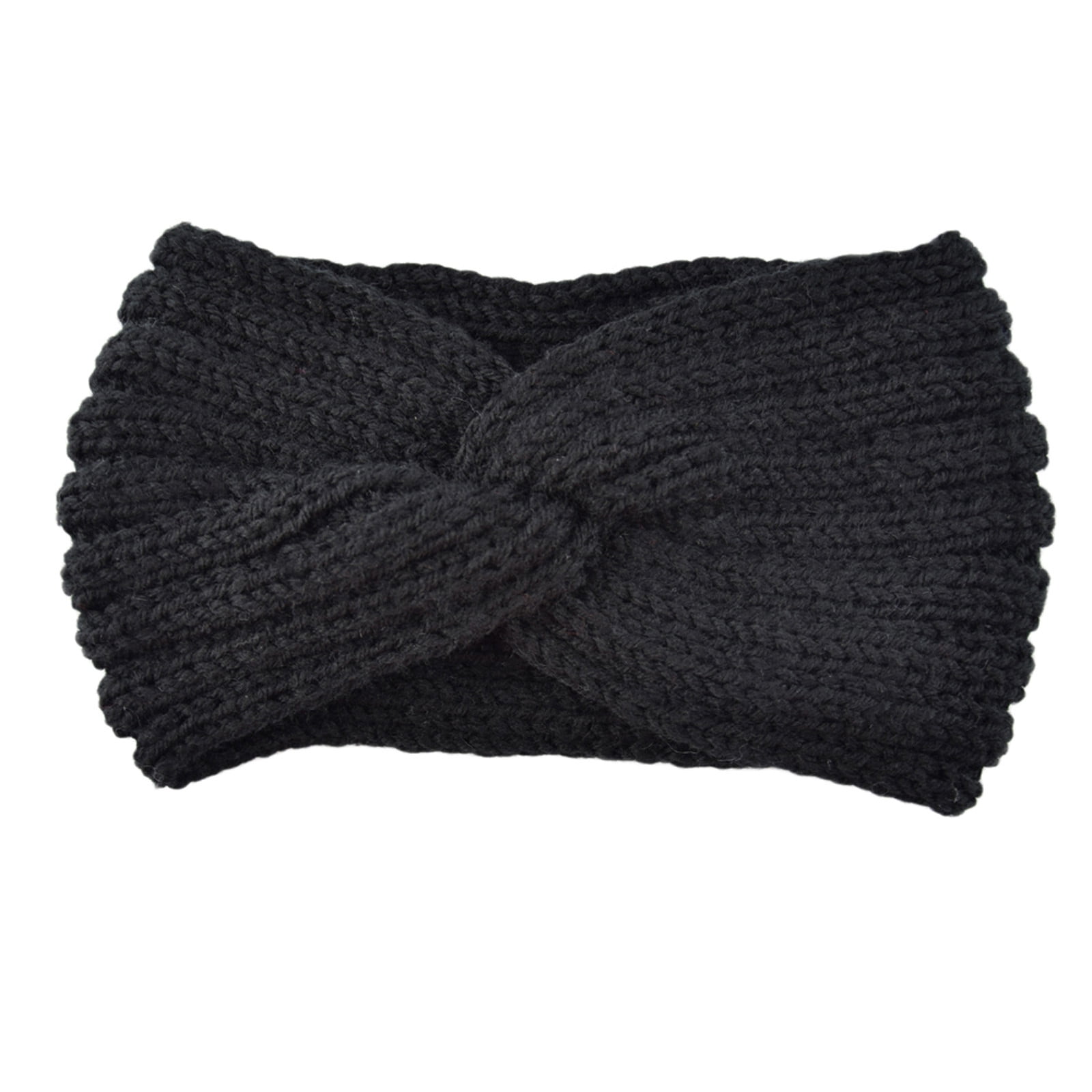 Heardband Soft Stretch Ear Warmer Headband Women Winter Cable Knit ...