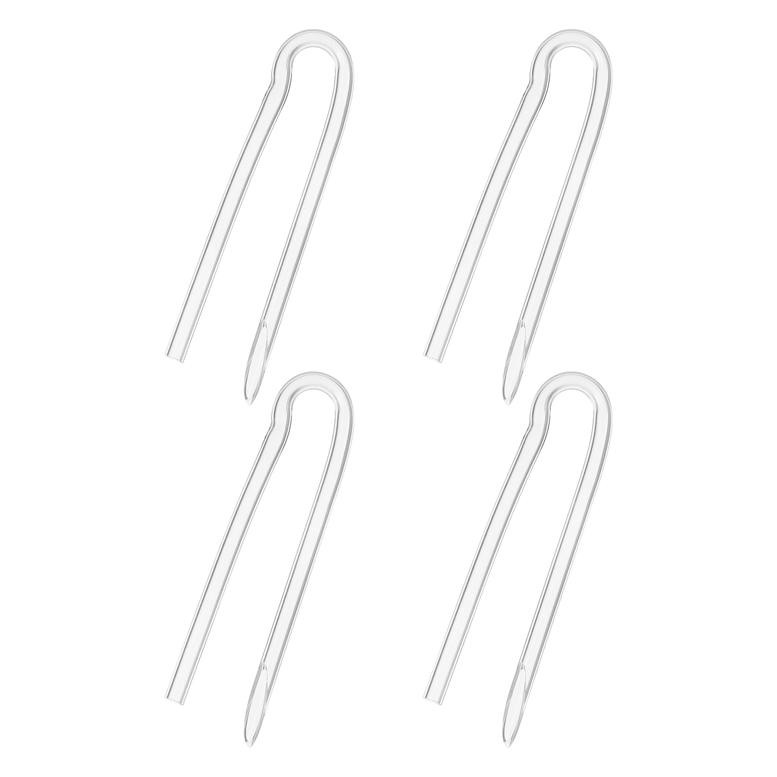Hearing Aid Tubes Preformed PVC Earmold Replacement Clear Sturdy ...