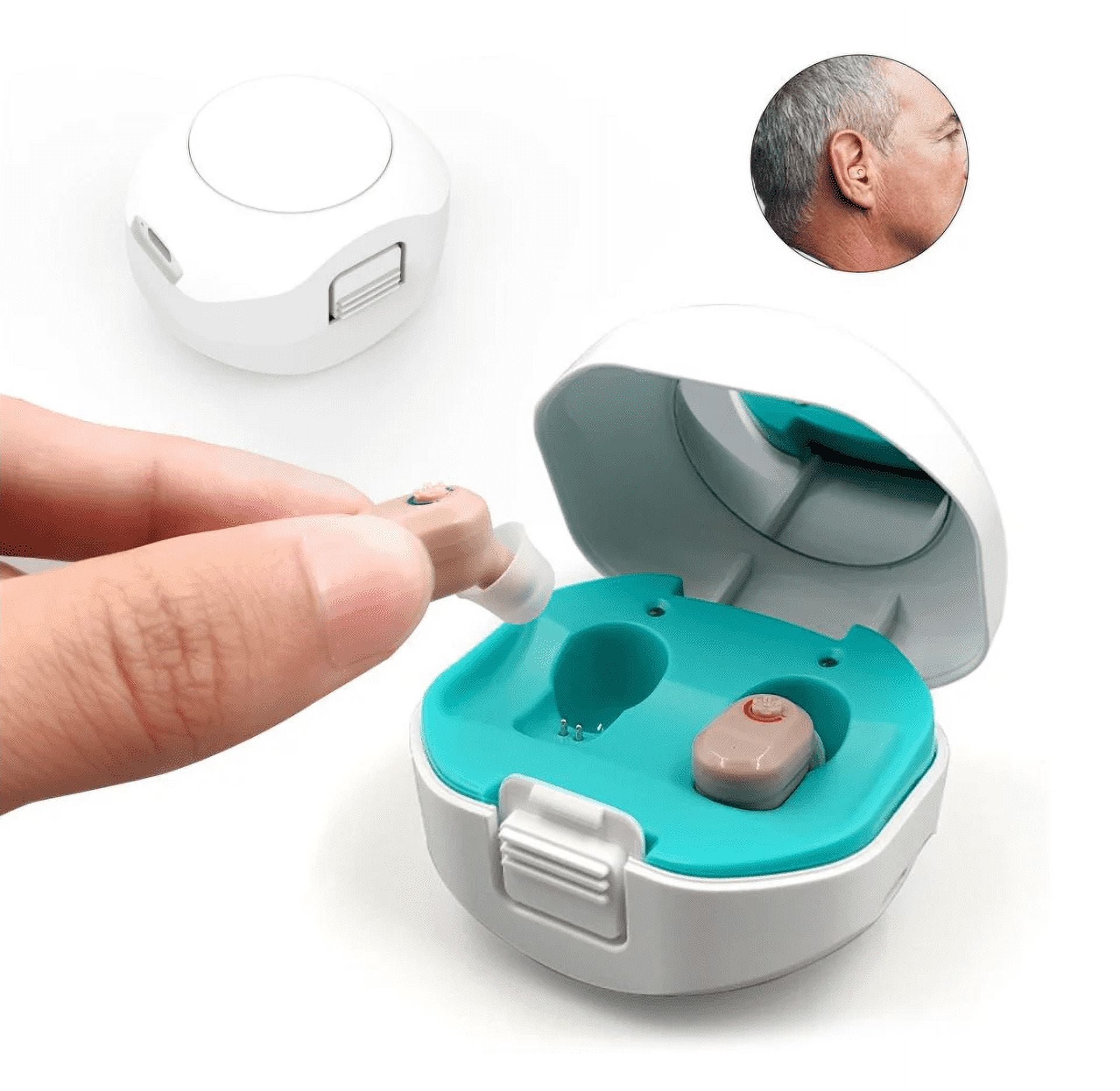 Hearing Aids for Senior with Noise Cancelling,Rechargeable Mini Hearing ...