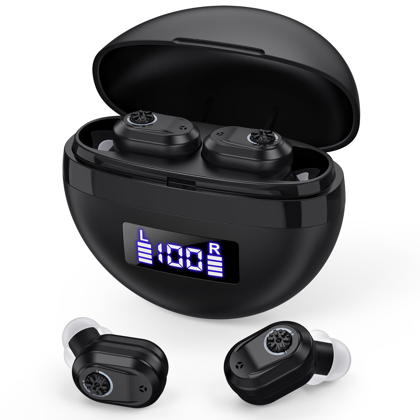 Hearing Aids for Seniors Rechargeable with Noise Cancelling, Hearing ...
