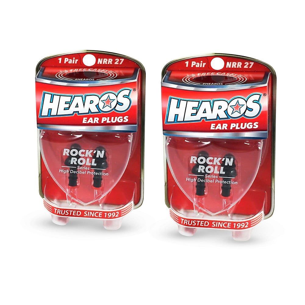Hearos Rock n' Roll Ear Filters 2-Pack - Walmart.com