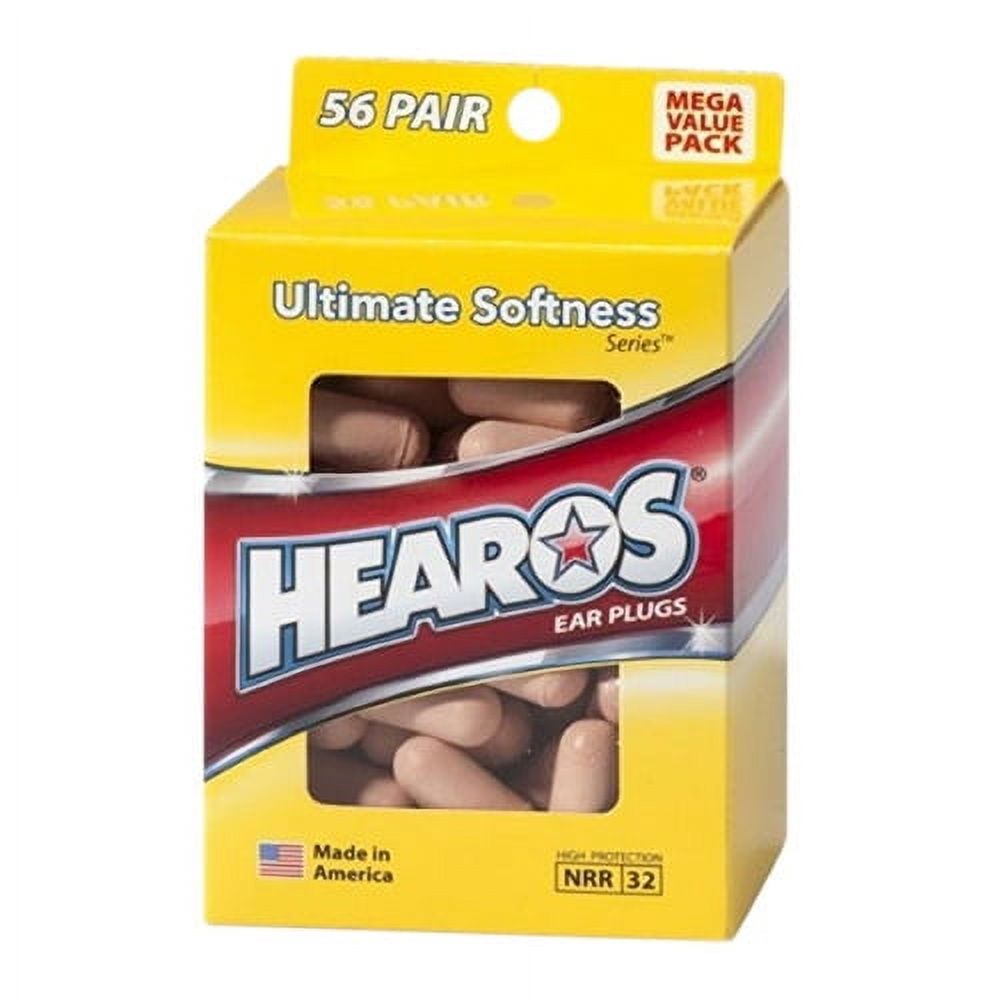 Hearos Ultimate Softness Series Ear Plugs pair, 56 Ea, 3 Pack - Walmart.com