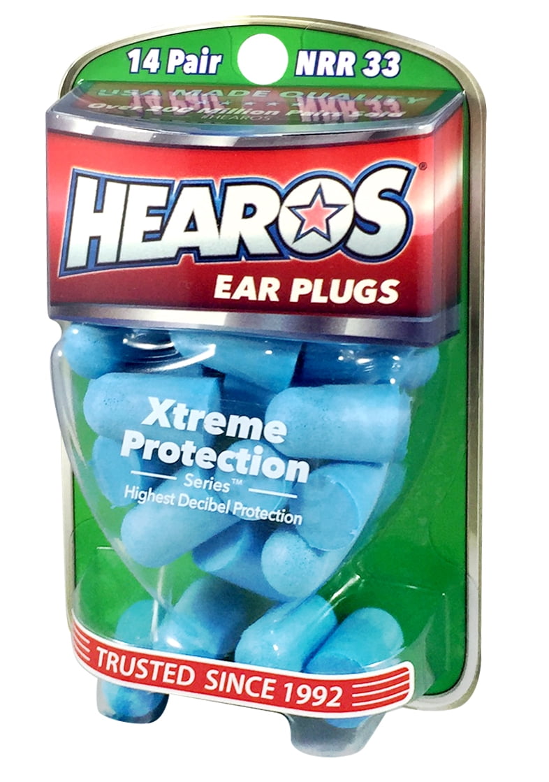 Hearos Xtreme Protection Ear Plugs, 14 Pairs - Walmart.com