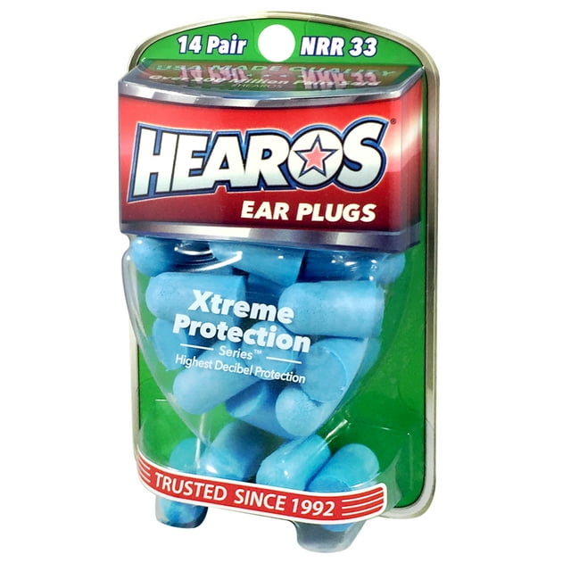 Hearos Xtreme Protection Ear Plugs, 14 Pairs - Walmart.com
