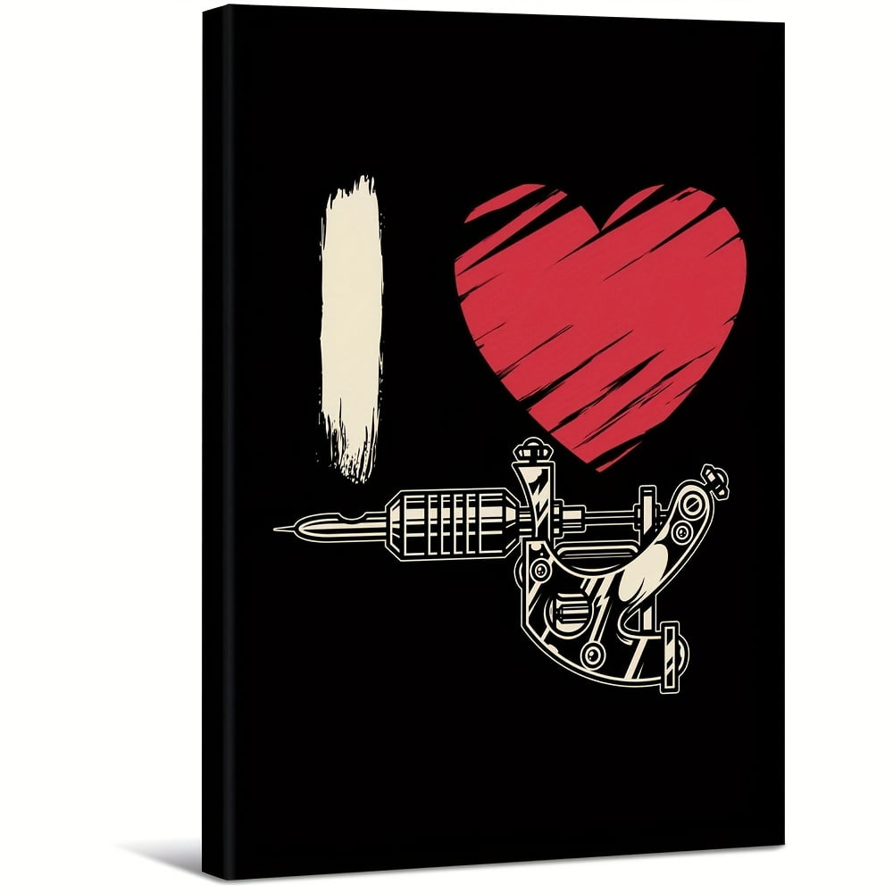 Heart And Key Symbolize Love Unlock Large Wooden Framed Wall Art Home ...