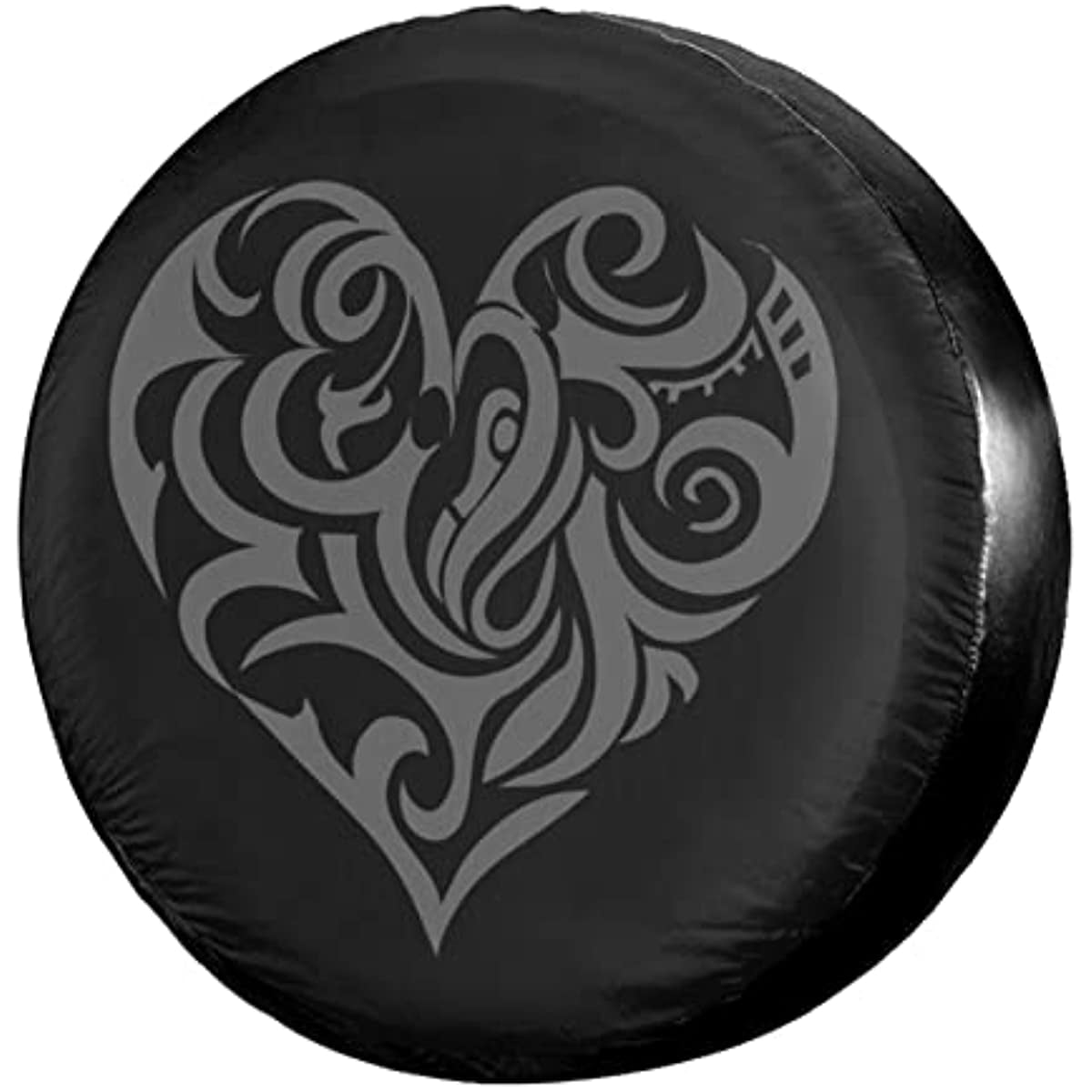 Heart Artistic Love Spare Tire Cover Dust Proof Wheel Tire Cover Fit