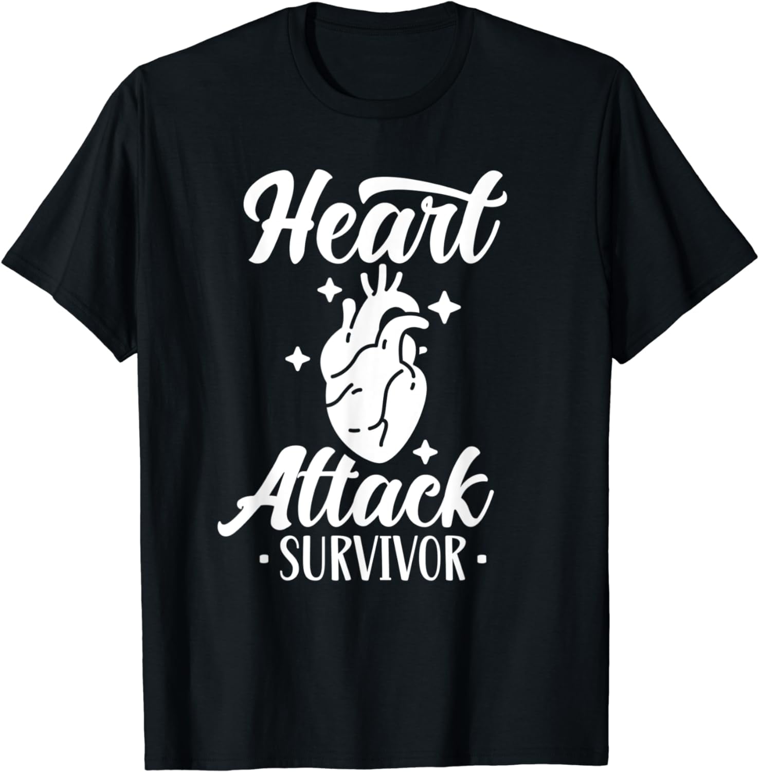 Heart Attack Survivor Bypass Cardiac Survived T-Shirt - Walmart.com