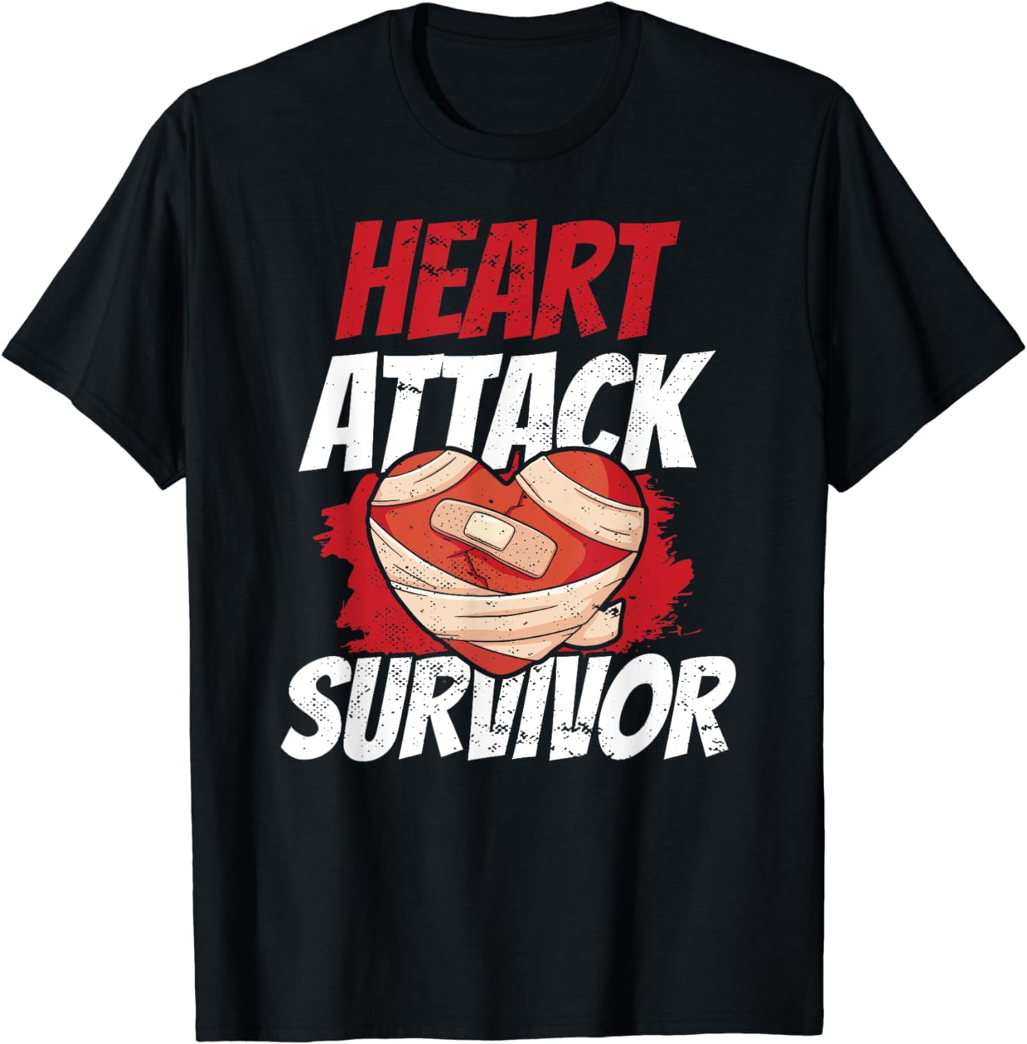 Heart Attack Survivor Survived Bypass Cardiac T-Shirt - Walmart.com