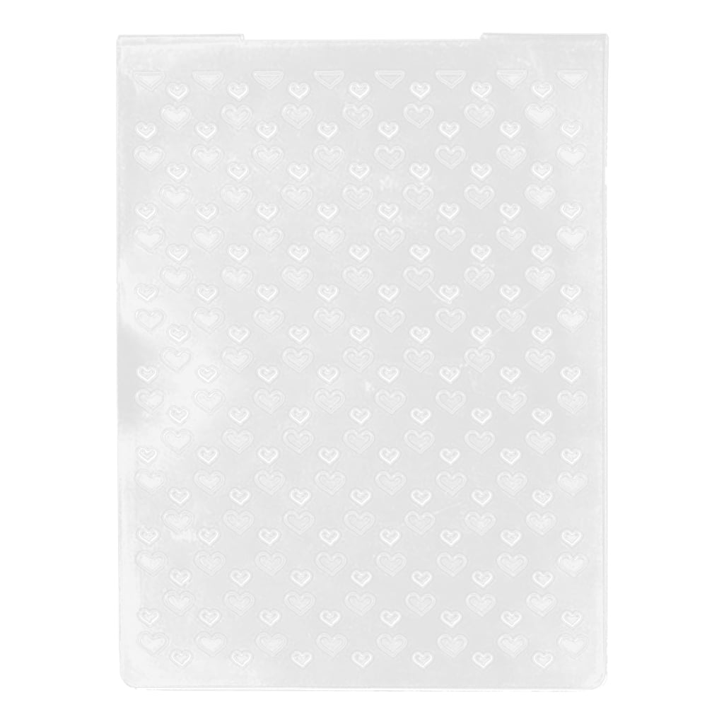 Heart Background Embossing Folder Design DIY Paper Cutting Dies ...