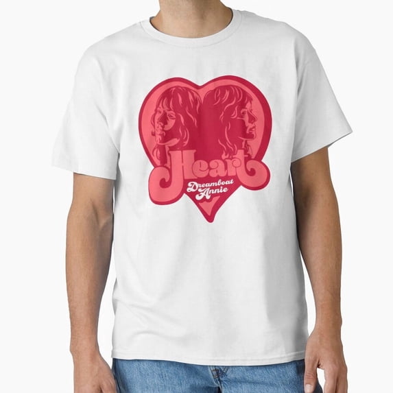 Heart Band Dreamboat Annie Classic Album Graphic T-Shirt - Walmart.com