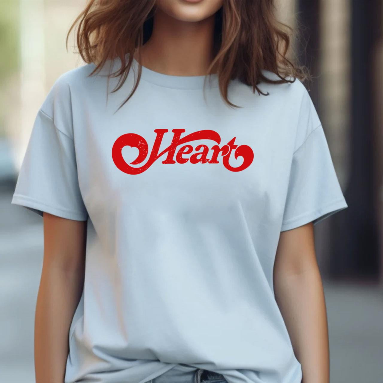Heart Band T-Shirt - 70s Rock Music Lover - Vintage Band Merch ...