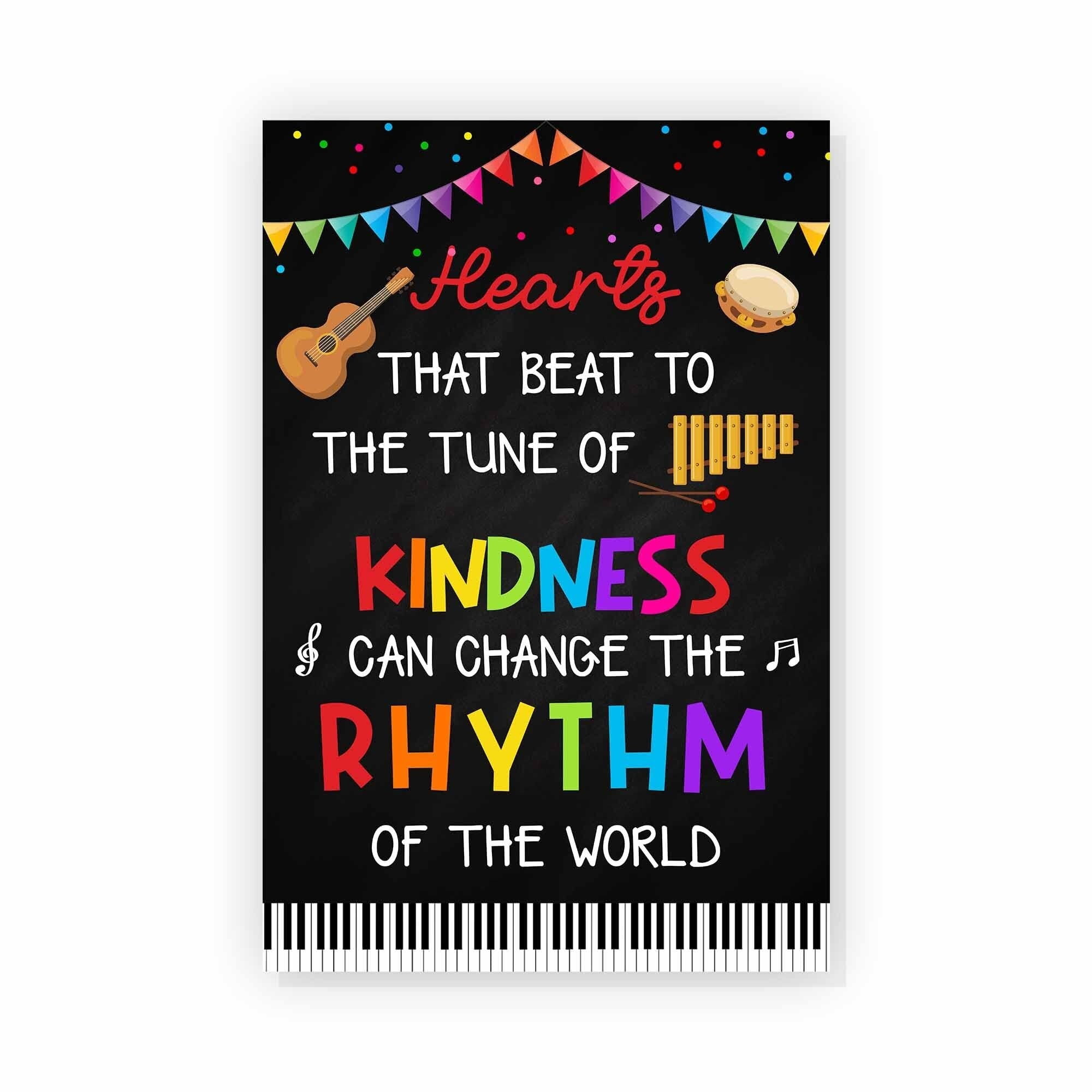 Heart That Beat Poster Music Classroom Posters Music Classroom ...