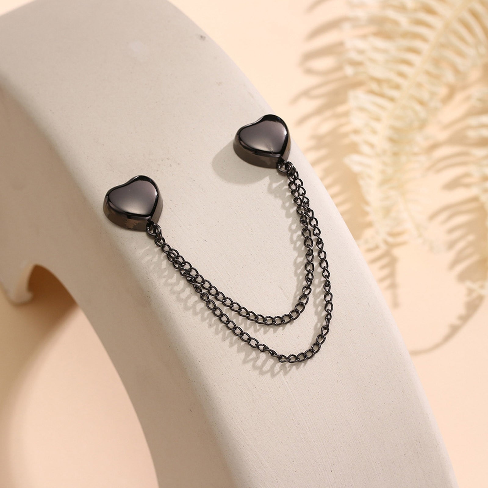 Heart Chain Magnetic Buckle | Metal Fastener with Magnetic Clasp | 4 ...