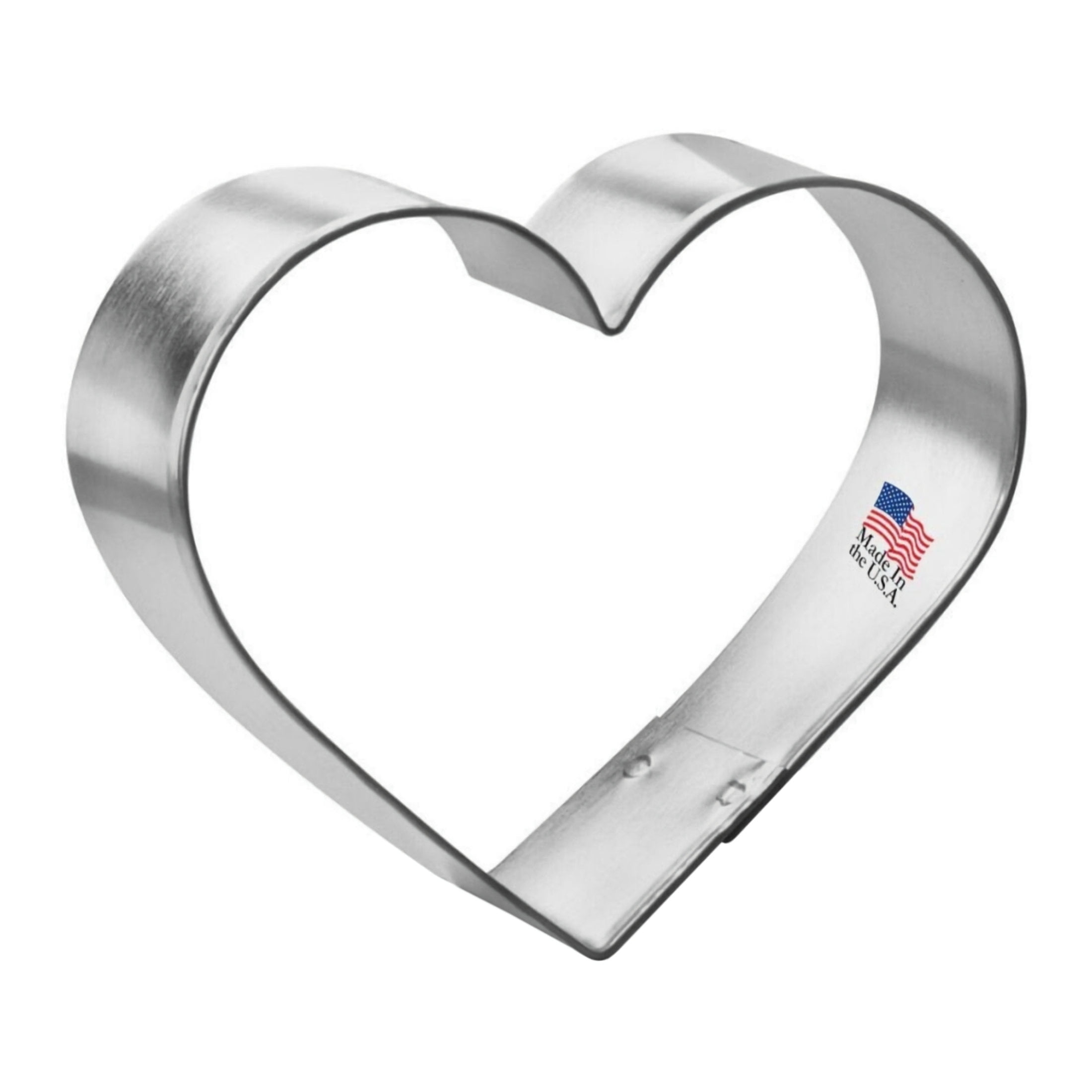Heart Cookie Cutter 3 inches V1010 - The Cookie Cutter Shop - Tin ...