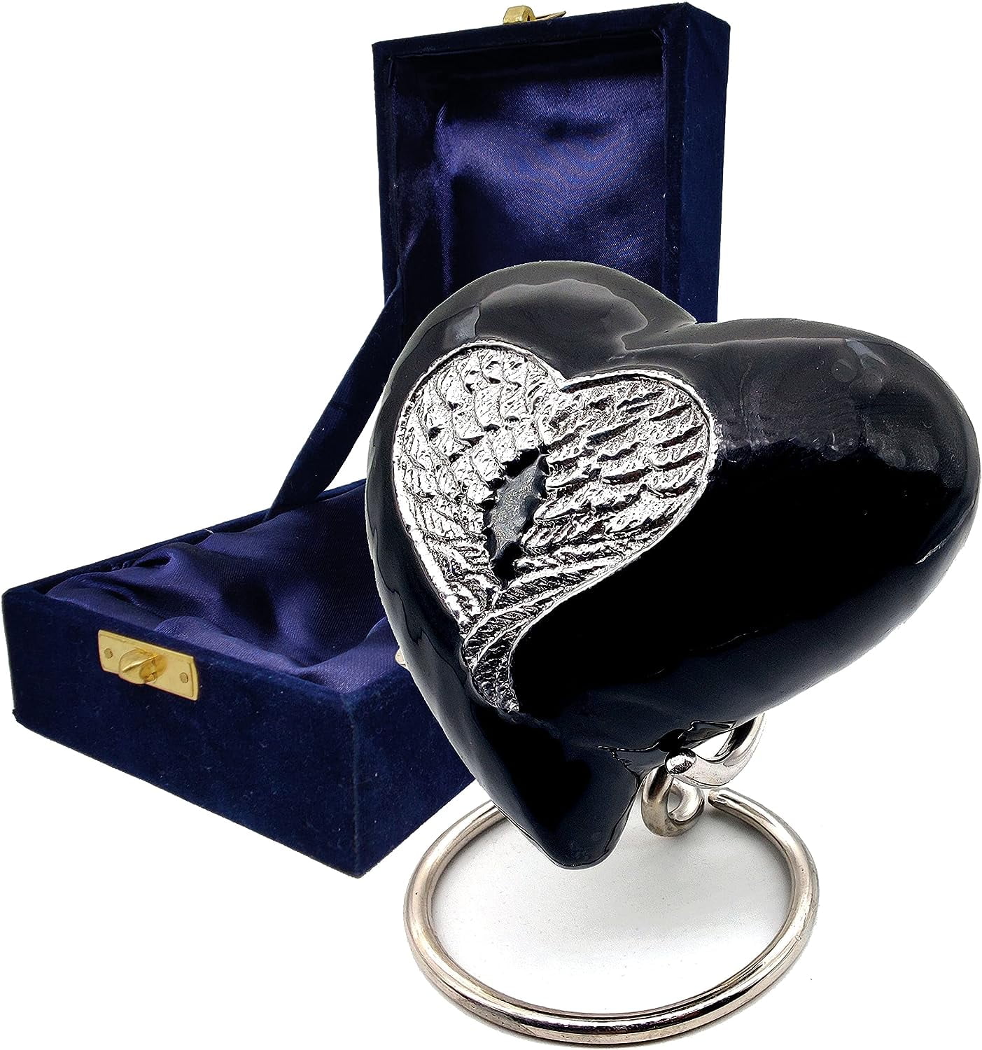 Heart Cremation Urn for Human Ashes Adult | Funeral Decorative ...