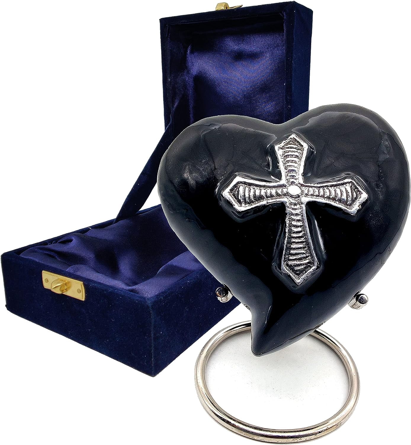 Heart Cremation Urn for Human Ashes Adult | Funeral Decorative ...