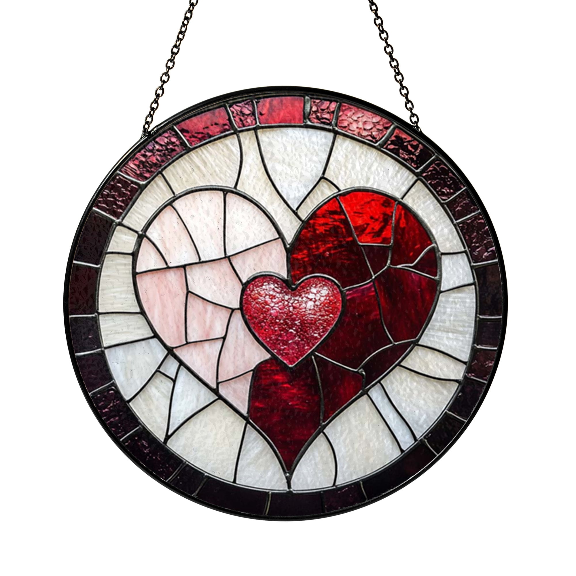 Heart Design Acrylic Suncatcher – Artistic Window - Walmart.com