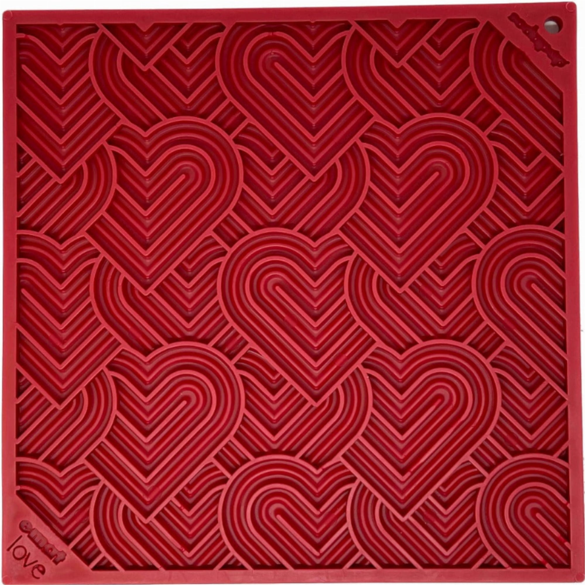 Heart Design "Love" eMat Enrichment Lick Mat - Walmart.com