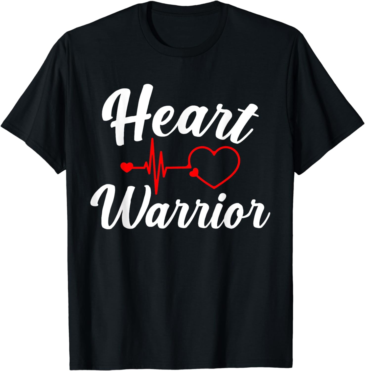 Heart Disease Warrior American Heart Health Awareness Month T-Shirt ...