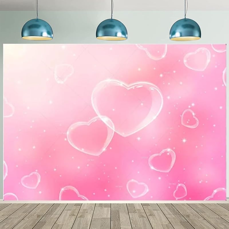 Heart Early 2000s Background for Photoshoot Late 90s Party Banner ...