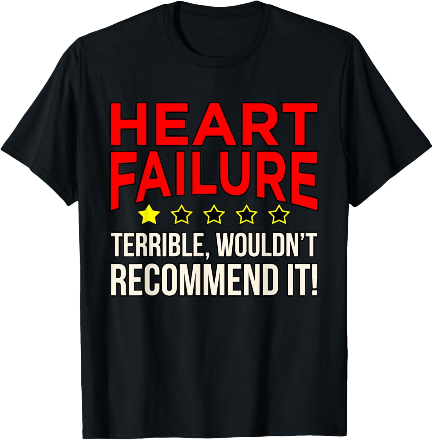 Heart Failure Terrible Hearts Disease Awareness Graphic T-ShirtBrand ...