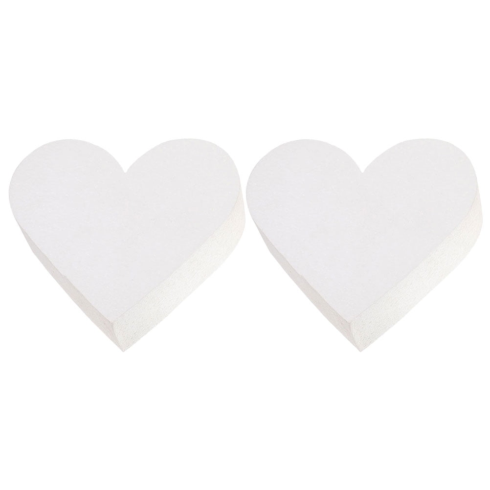 Heart Foam Cake Model,2Pcs Foam Cake Model Heart-shaped Cake Dummy Baking Cake Model Cake ...