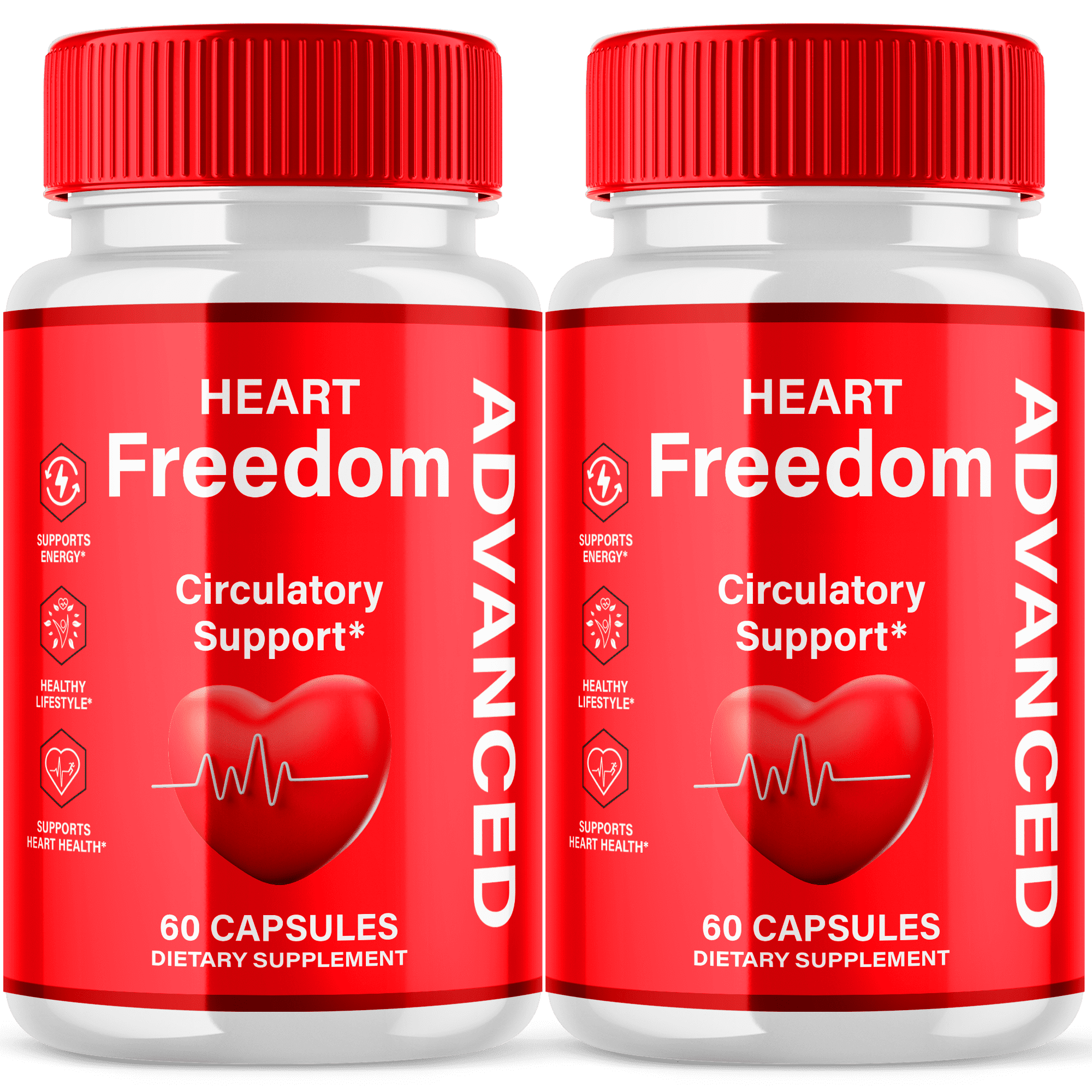Heart Freedom Blood Support Pills Advanced Formula Vitamin Supplement ...