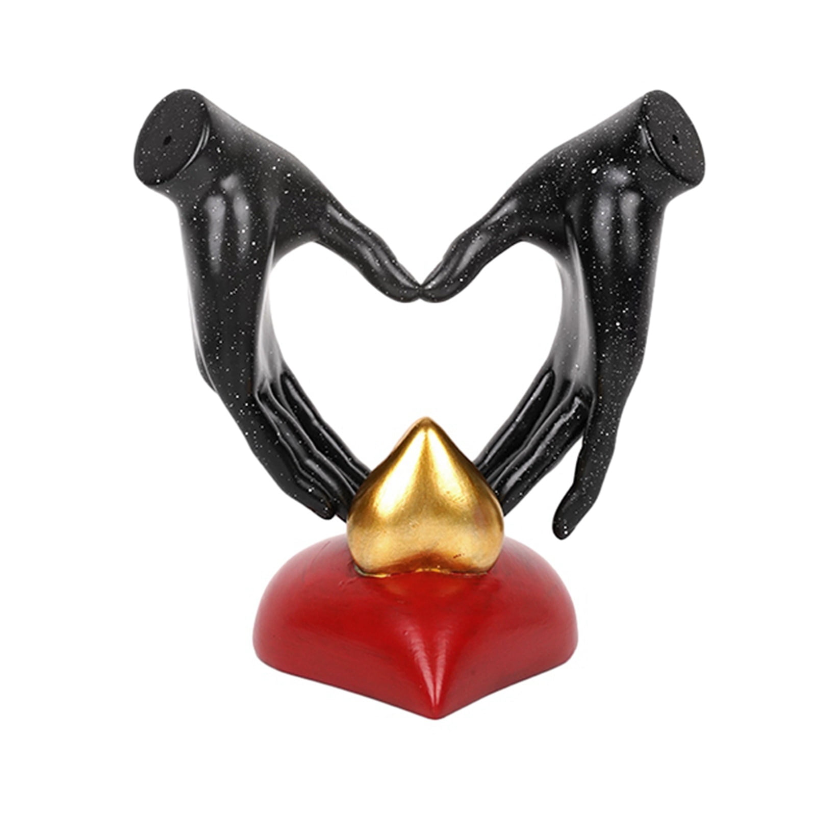 Heart Hands Sculpture,Heart Hands,Heart Hand Sculpture for Shelf Table ...