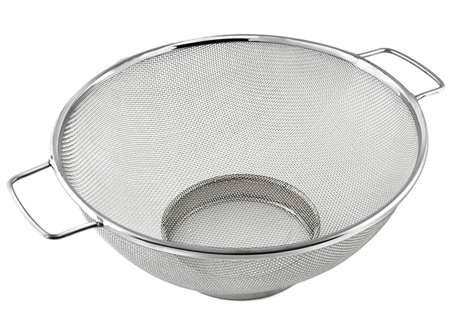 Heart Home Small Stainless Steel ColanderStrainer for Pasta Noodles ...